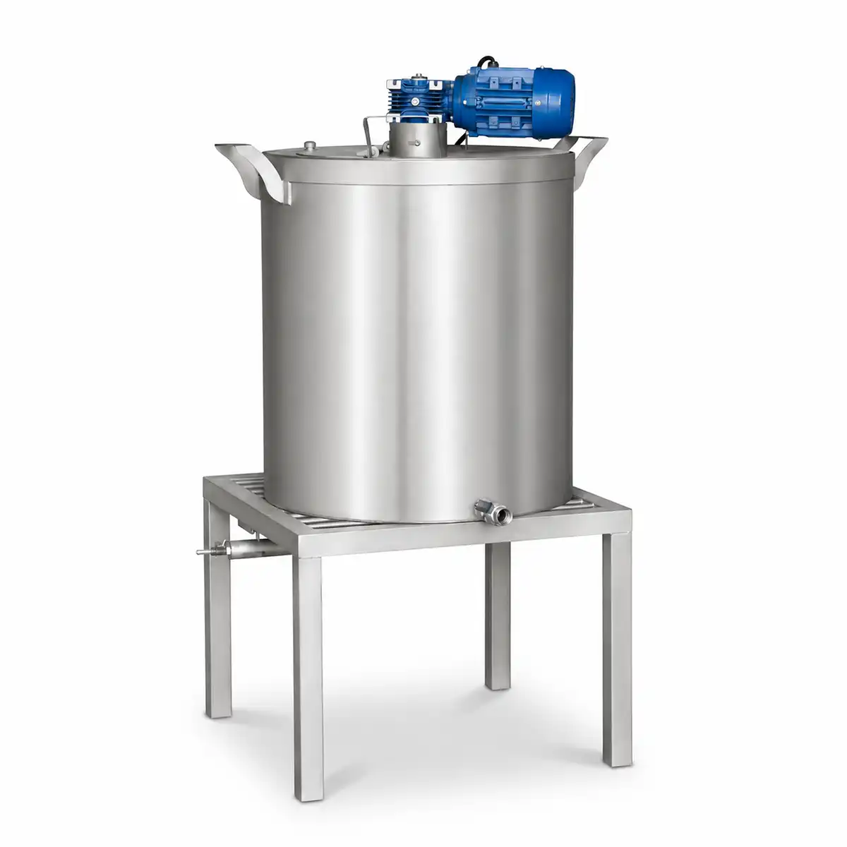 Olla Derretidora de Grasa 100 L a Gas con Agitador | BID | Baudin